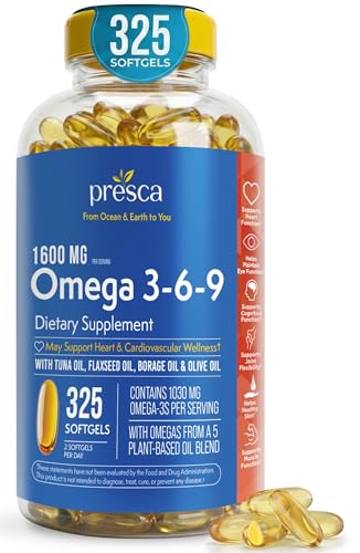 Presca Omega 3-6-9 softgels