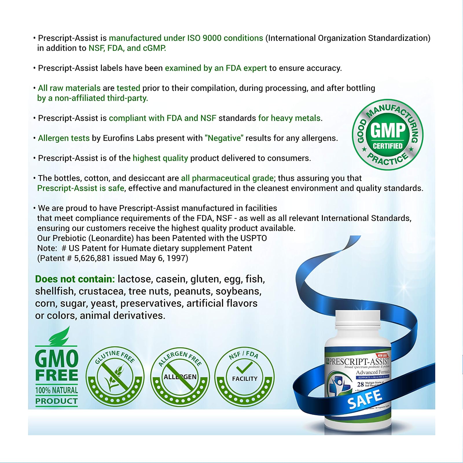Prescript Assist probiotics for men