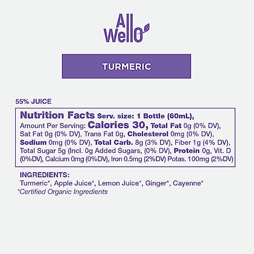 preservative-free turmeric drink