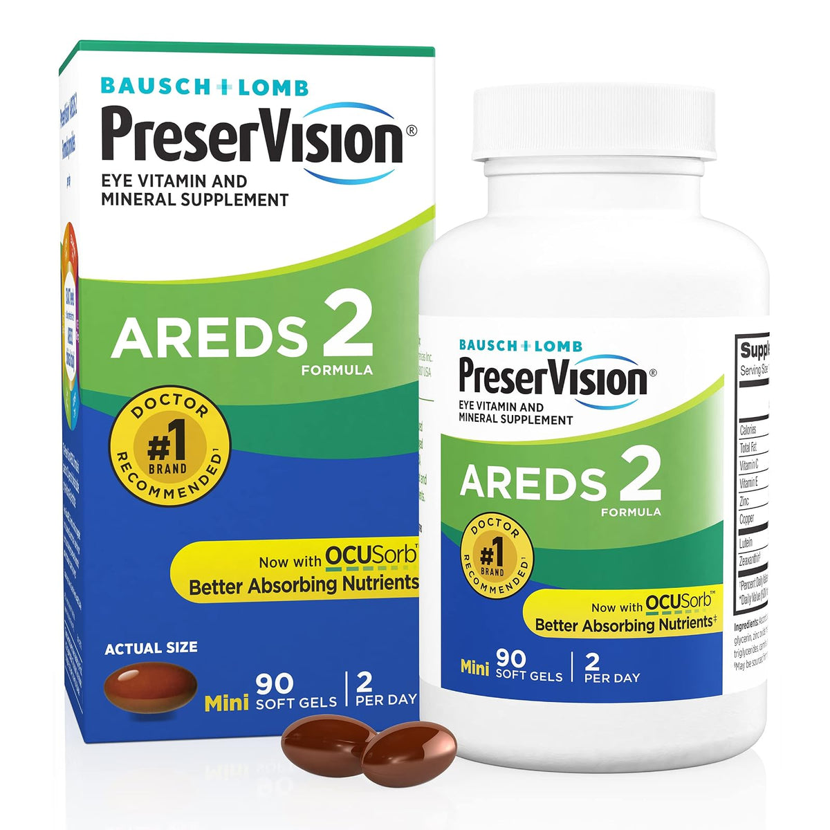 PreserVision AREDS 2 eye vitamins