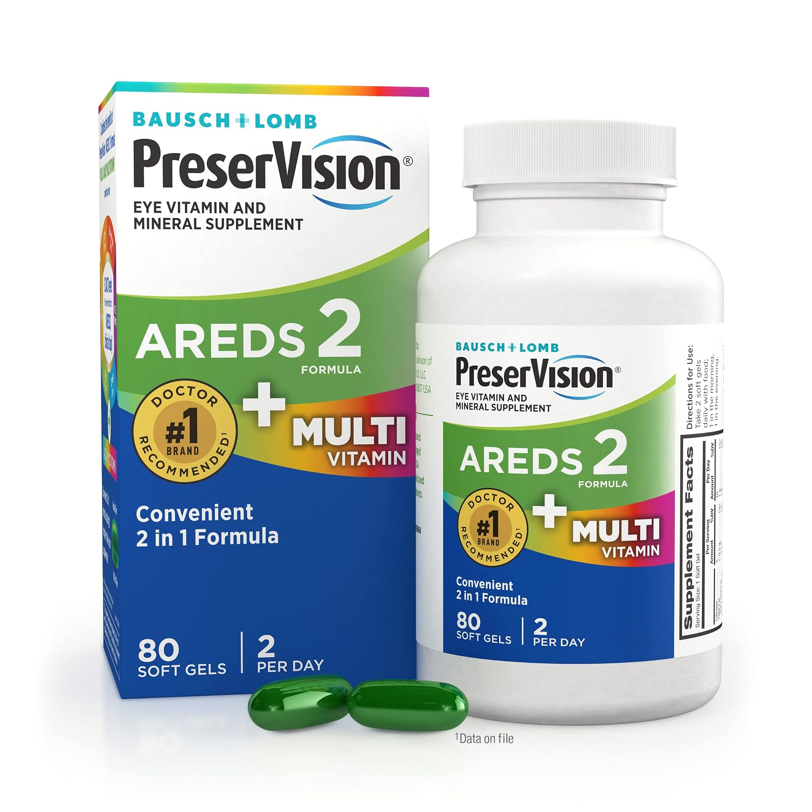 PreserVision AREDS 2 eye vitamins
