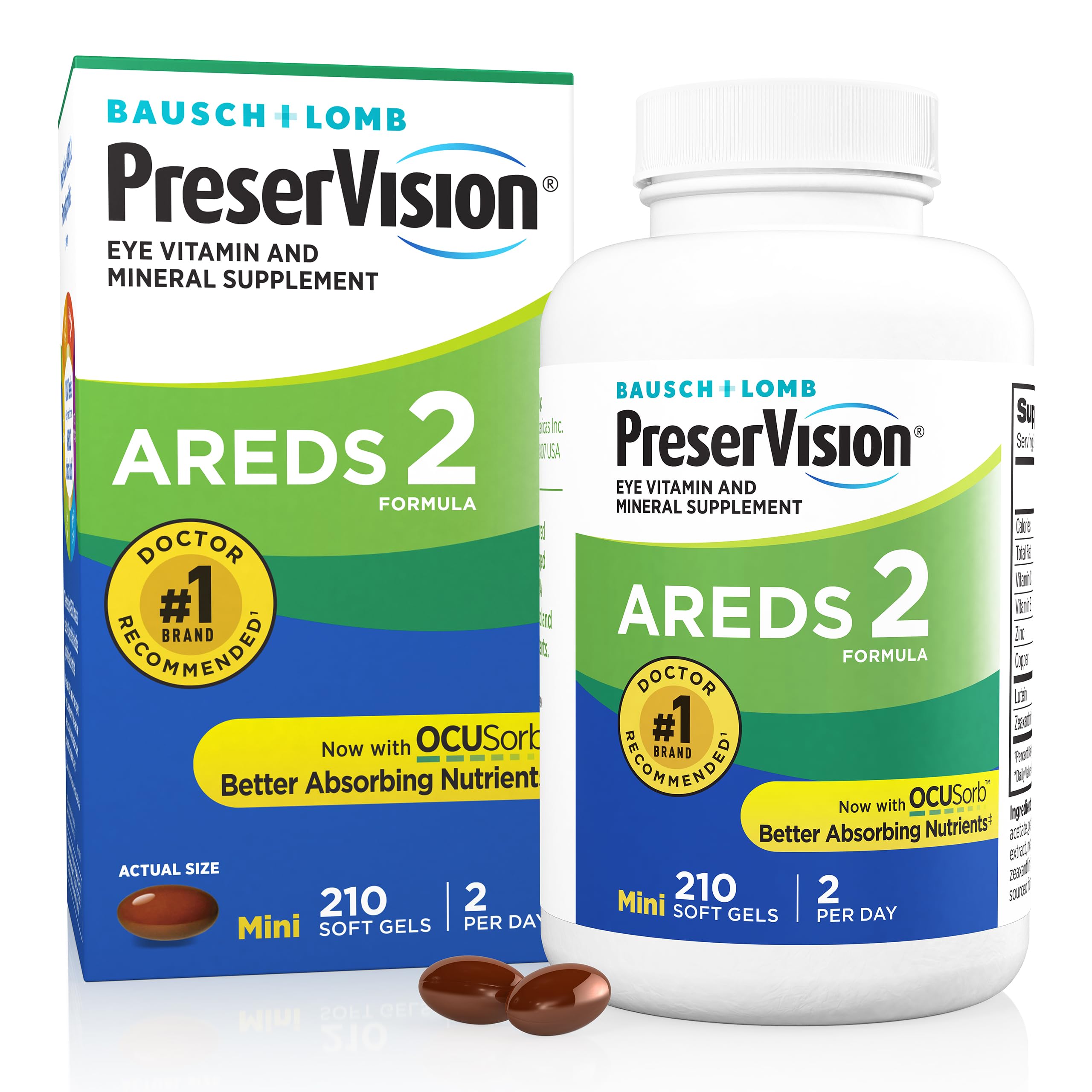 PreserVision AREDS eye health support