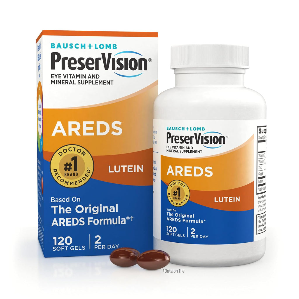 PreserVision AREDS eye vitamins softgels