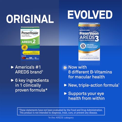PreserVision AREDS3 promotes healthy eyesight