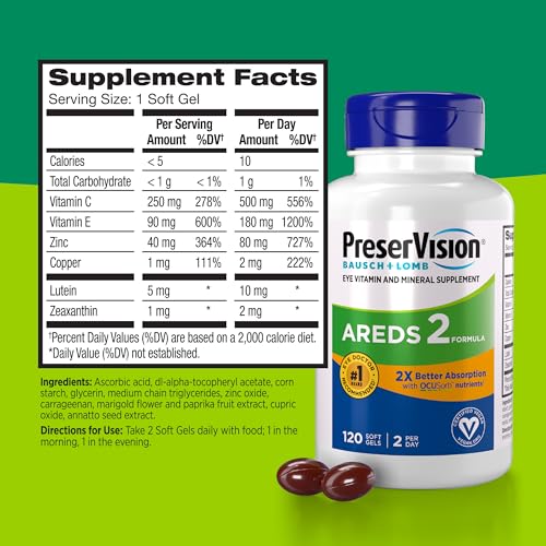 PreserVision softgels for better eyesight