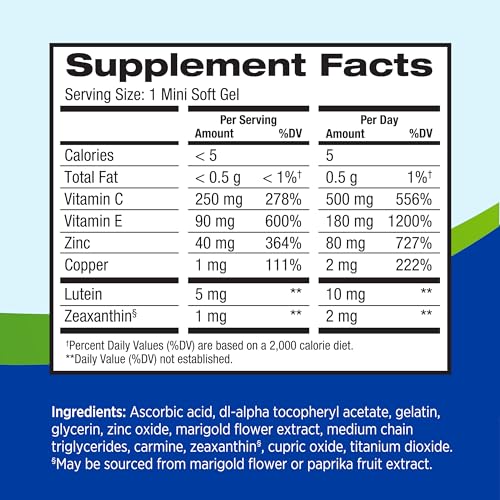 PreserVision softgels for clarity