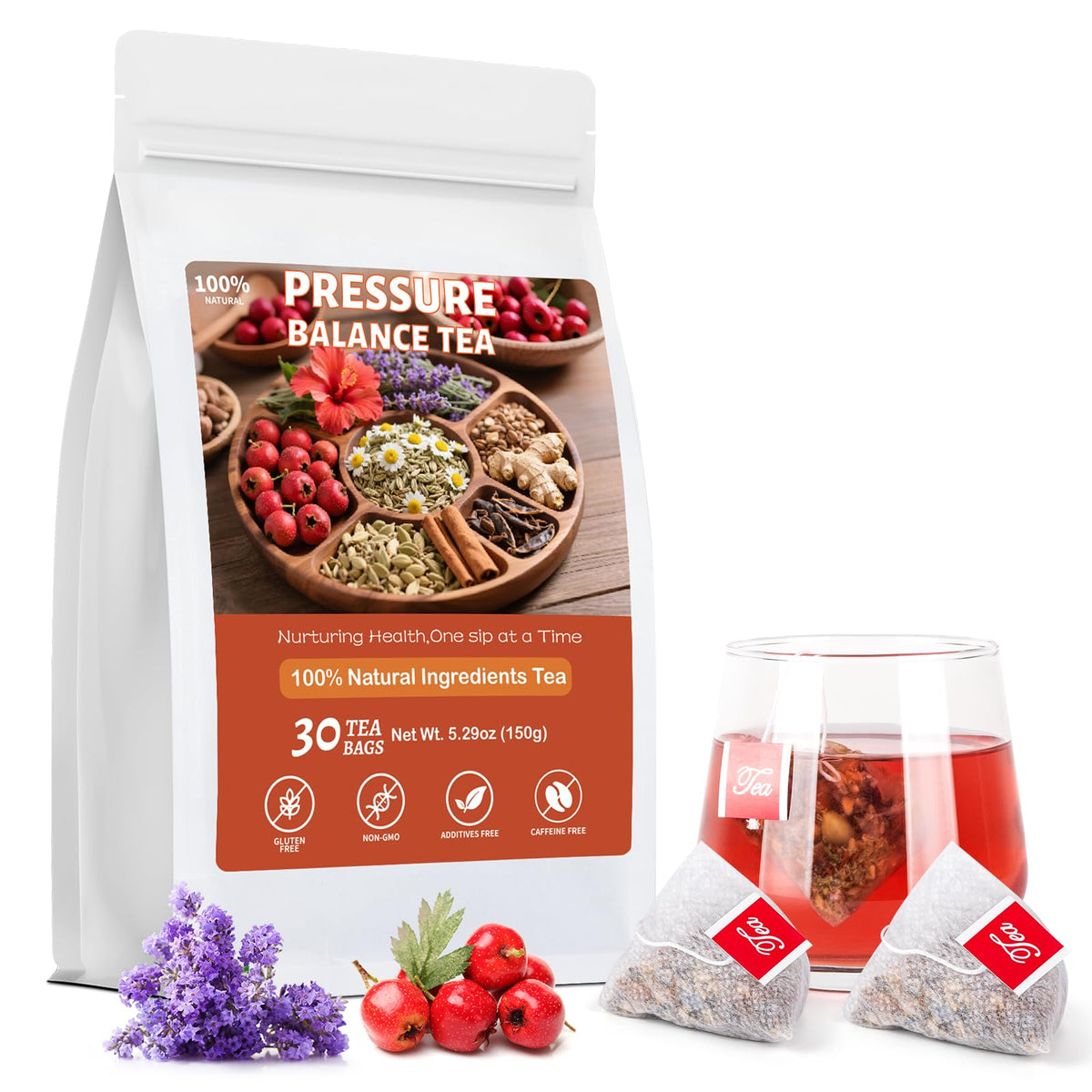 Pressure Balance herbal tea for relaxation