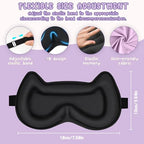 pressure-free kids sleep mask design