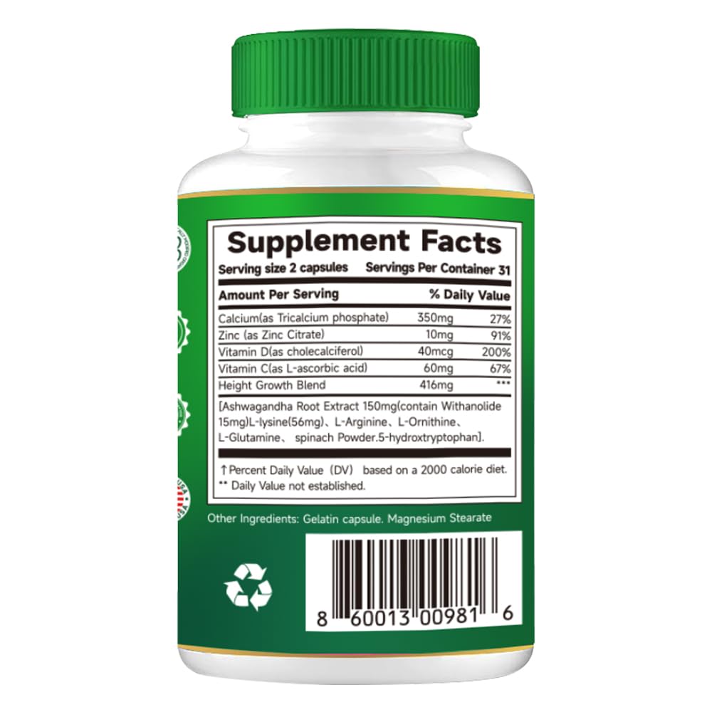 PRETANT growth capsules for height