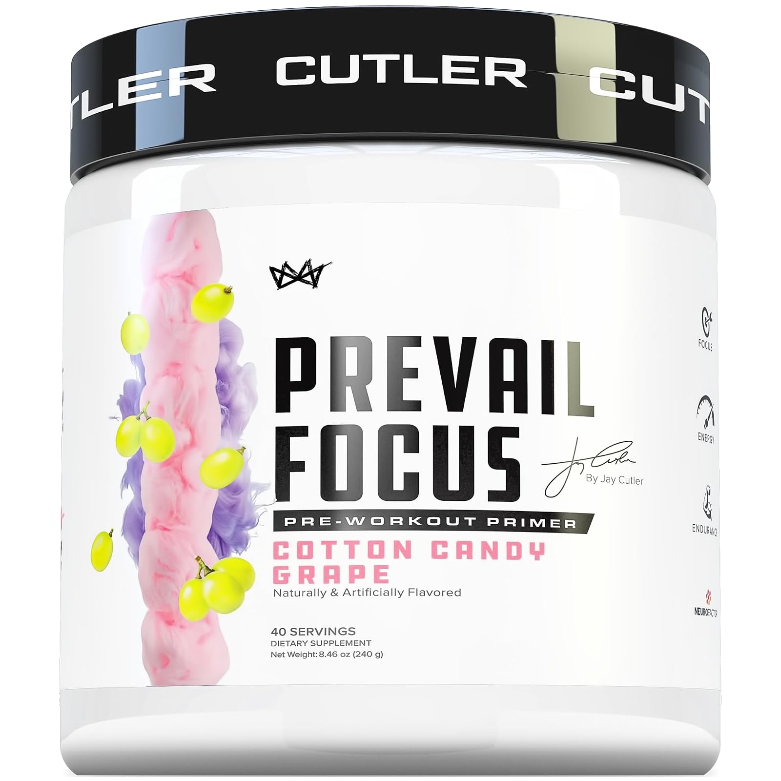 Prevail pre-workout cotton candy flavour