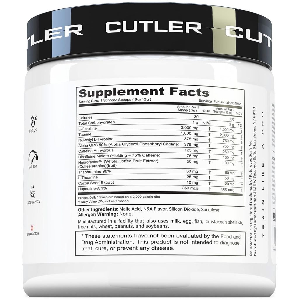 Prevail pre-workout for endurance support