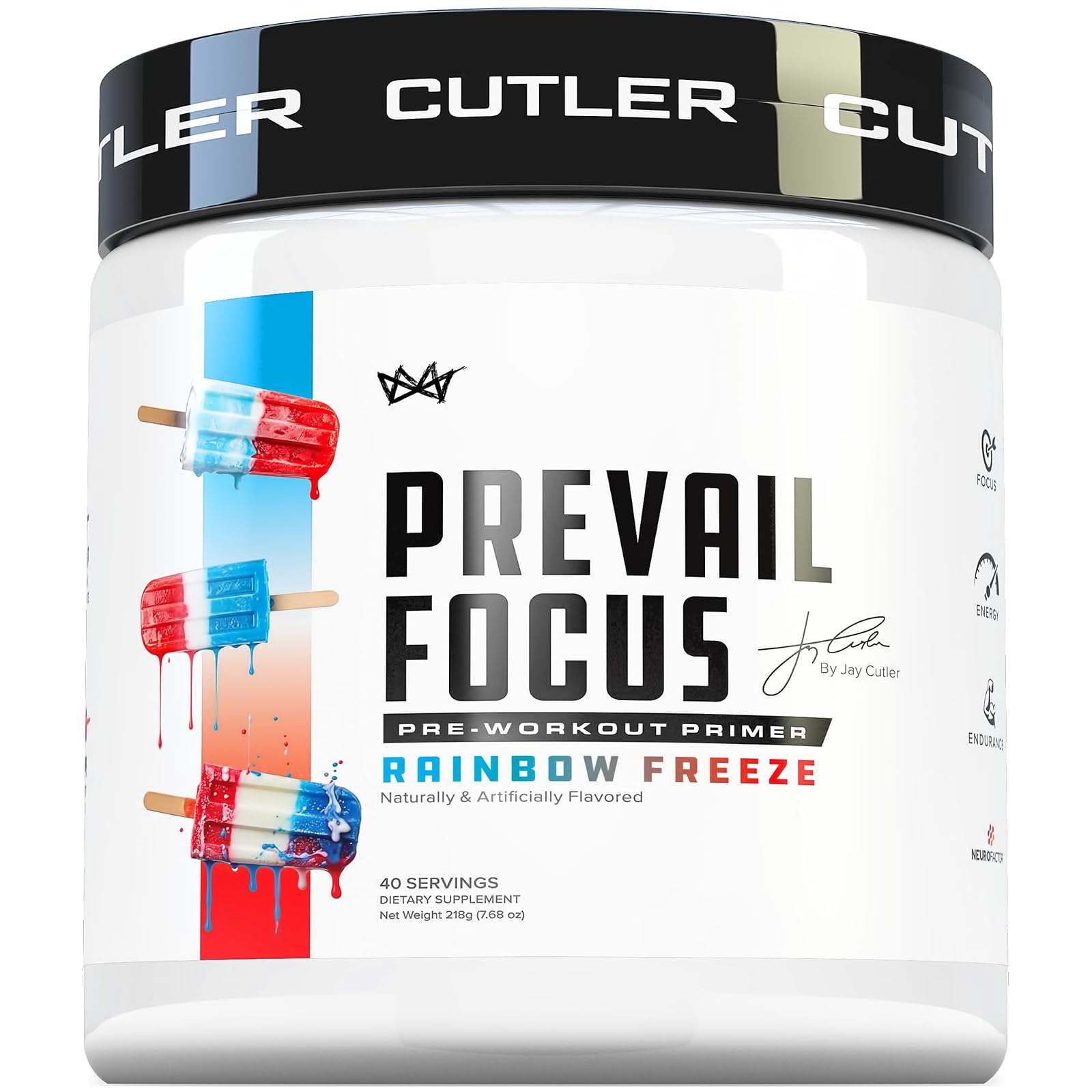 Prevail pre-workout powder for energy