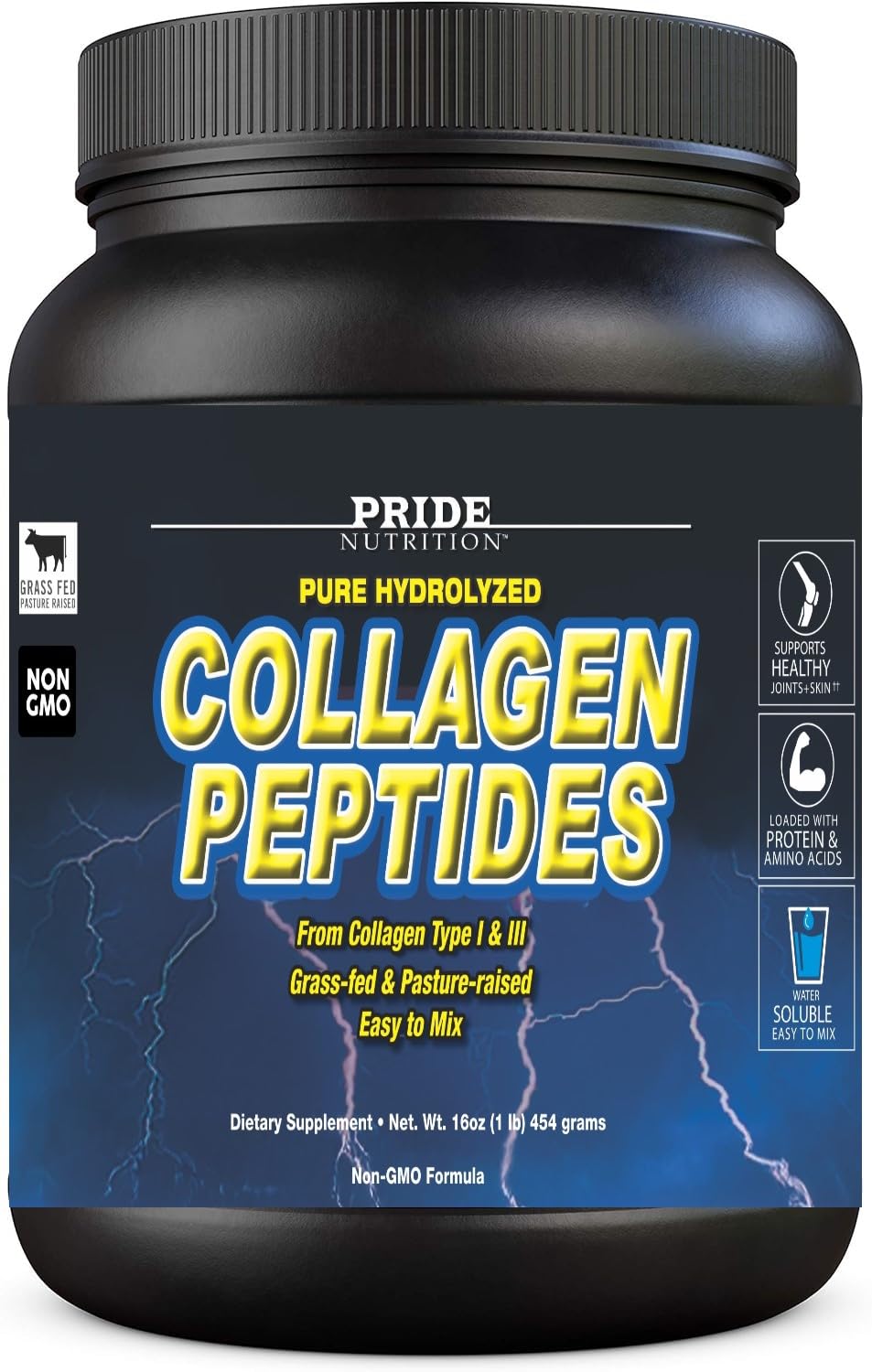 Pride Nutrition collagen peptides powder
