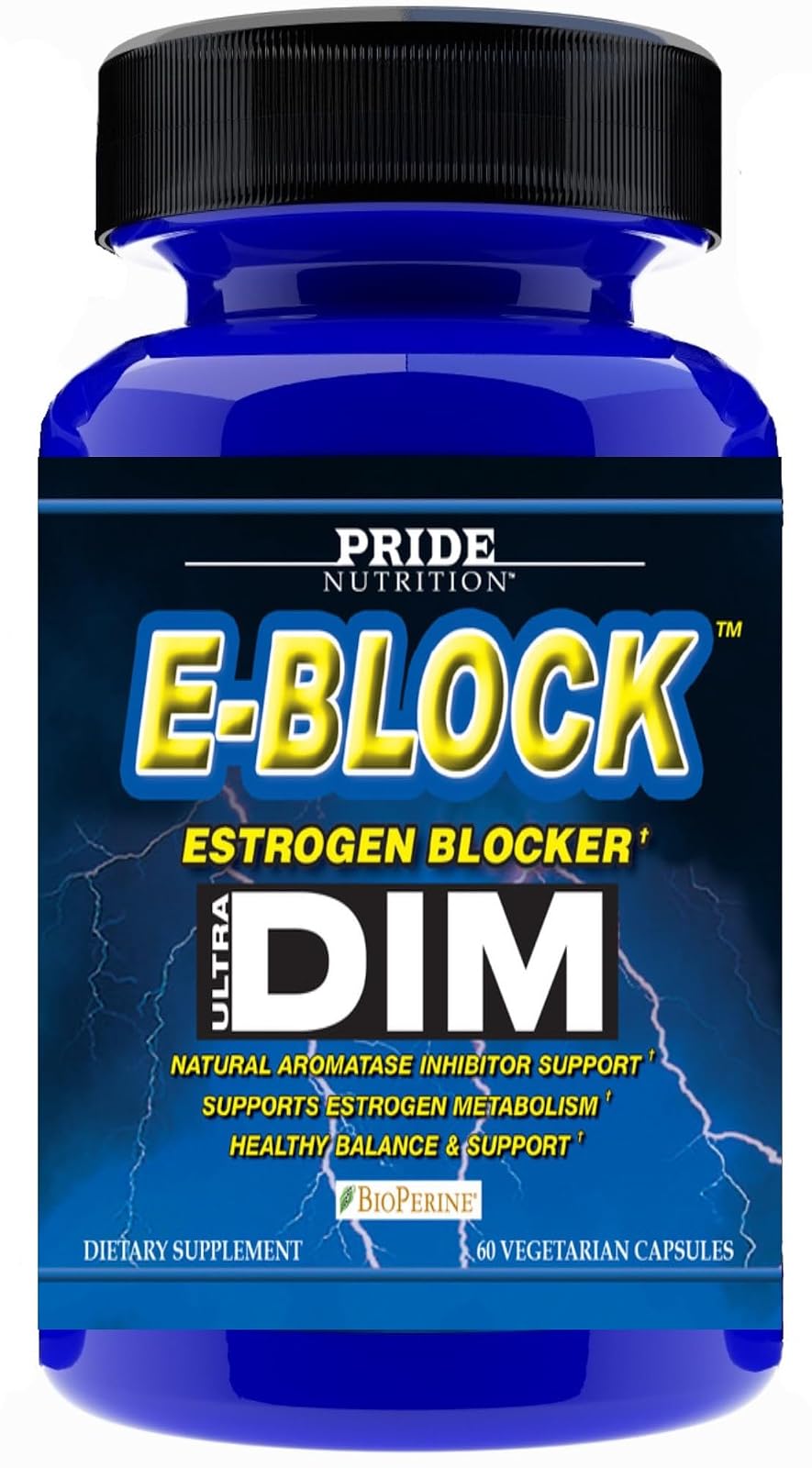 Pride Nutrition DIM supplement capsules