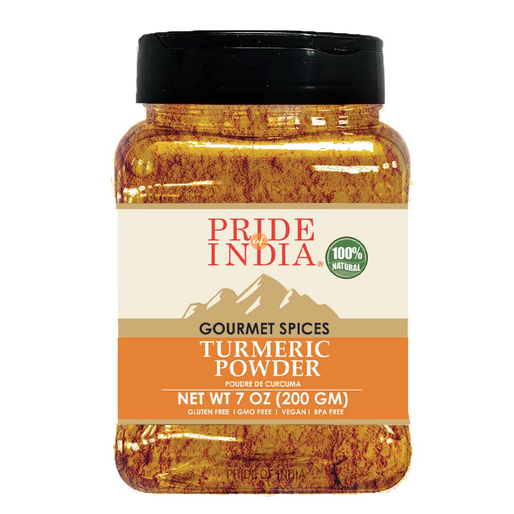 Pride of India turmeric curcumin jar