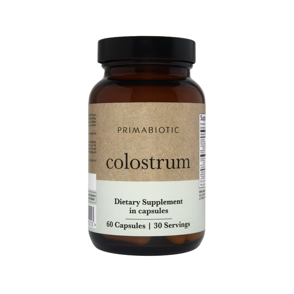 PRIMABIOTIC colostrum capsules for immune support