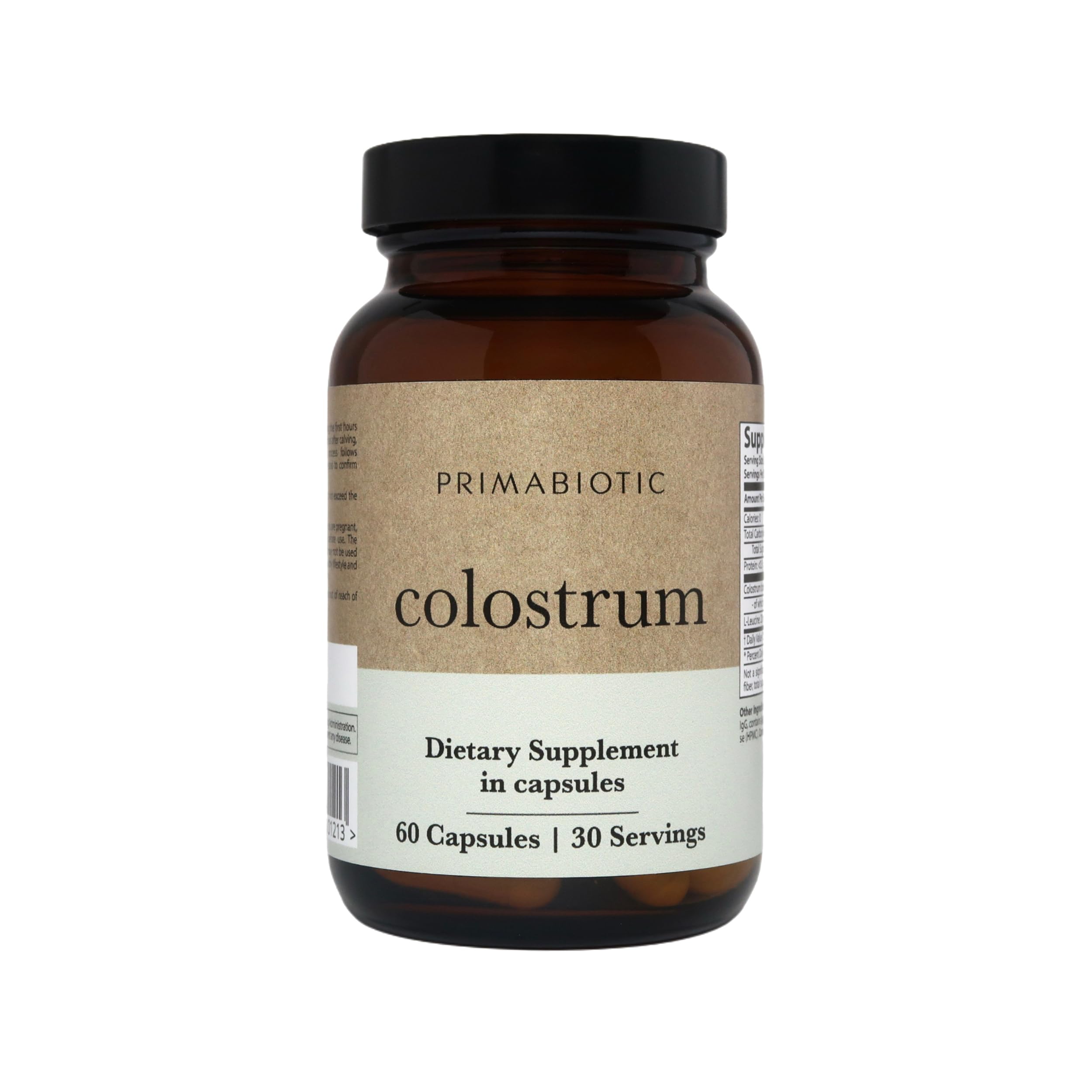 PRIMABIOTIC colostrum capsules for immune support
