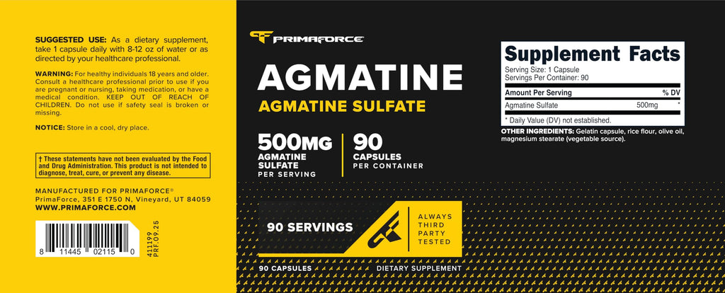 PrimaForce blended vitamins for athletes