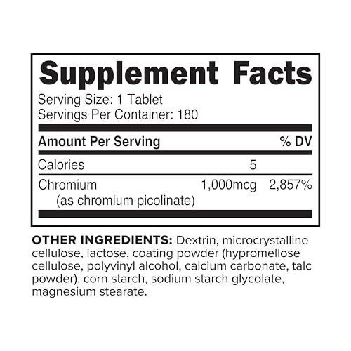 PrimaForce chromium for healthy blood sugar