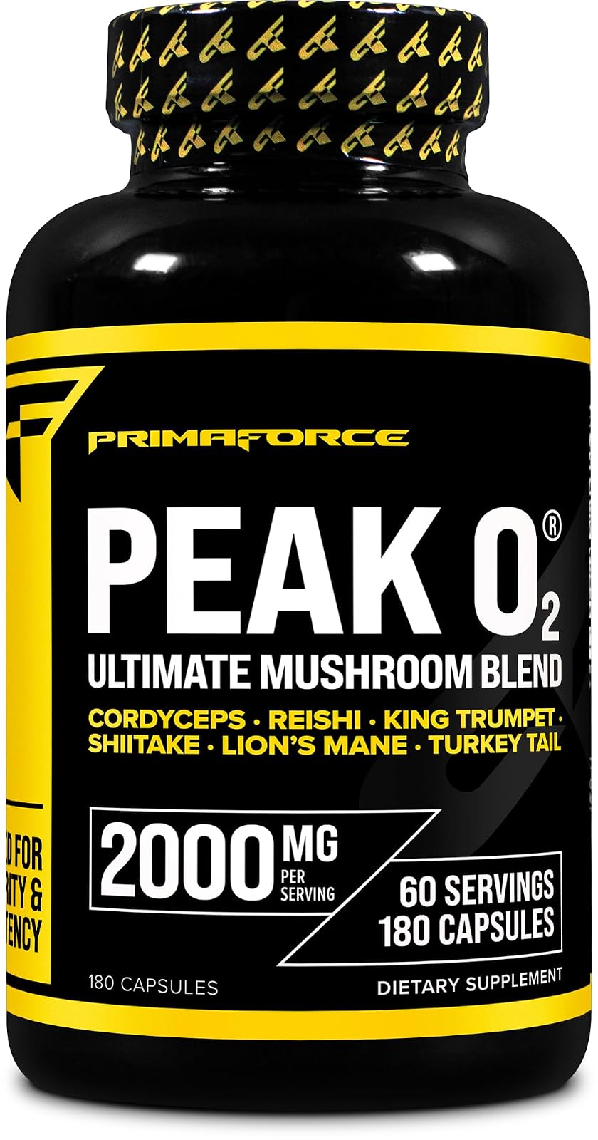 Primaforce mushroom blends for energy