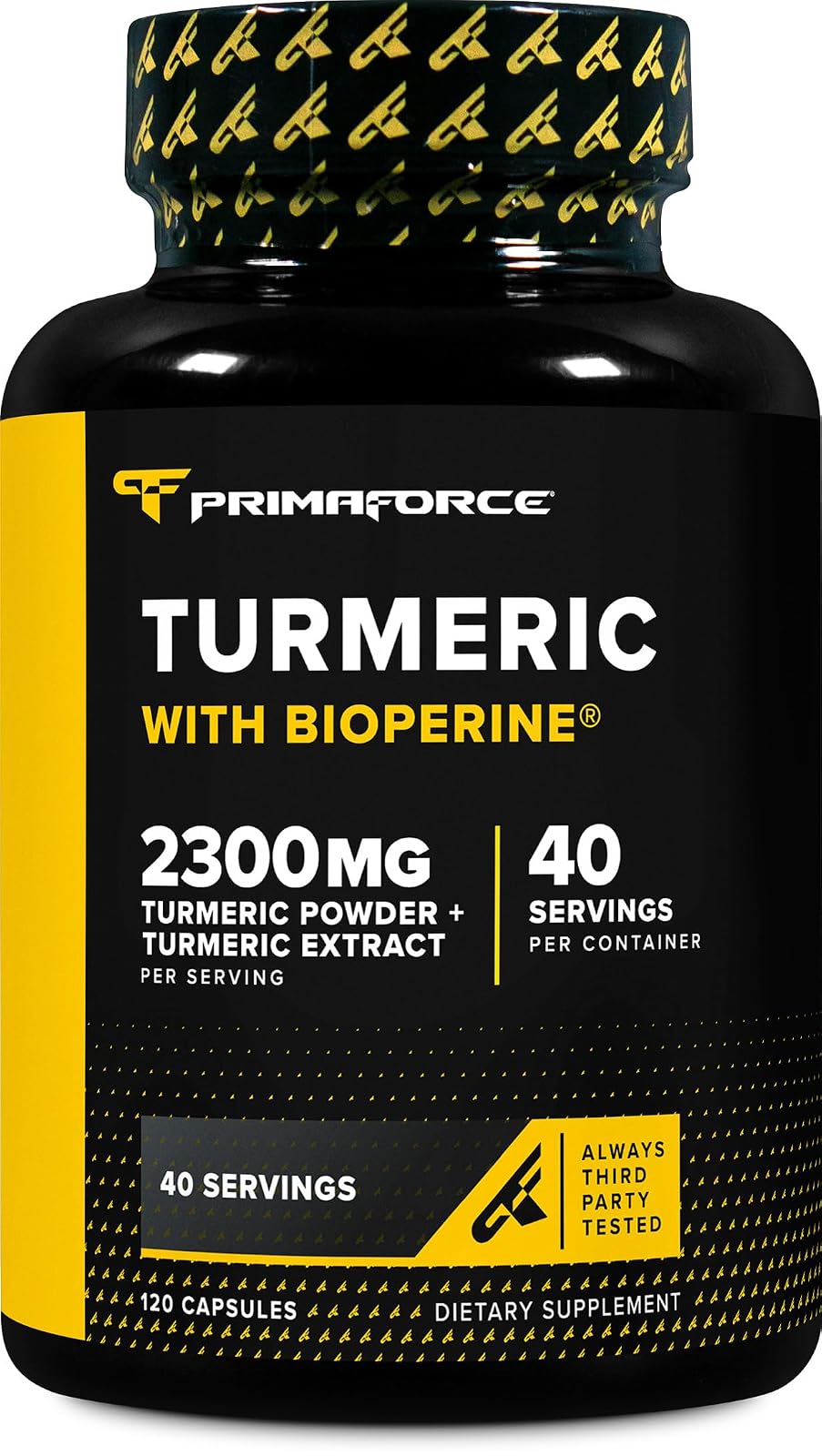 Primaforce turmeric capsules for inflammation