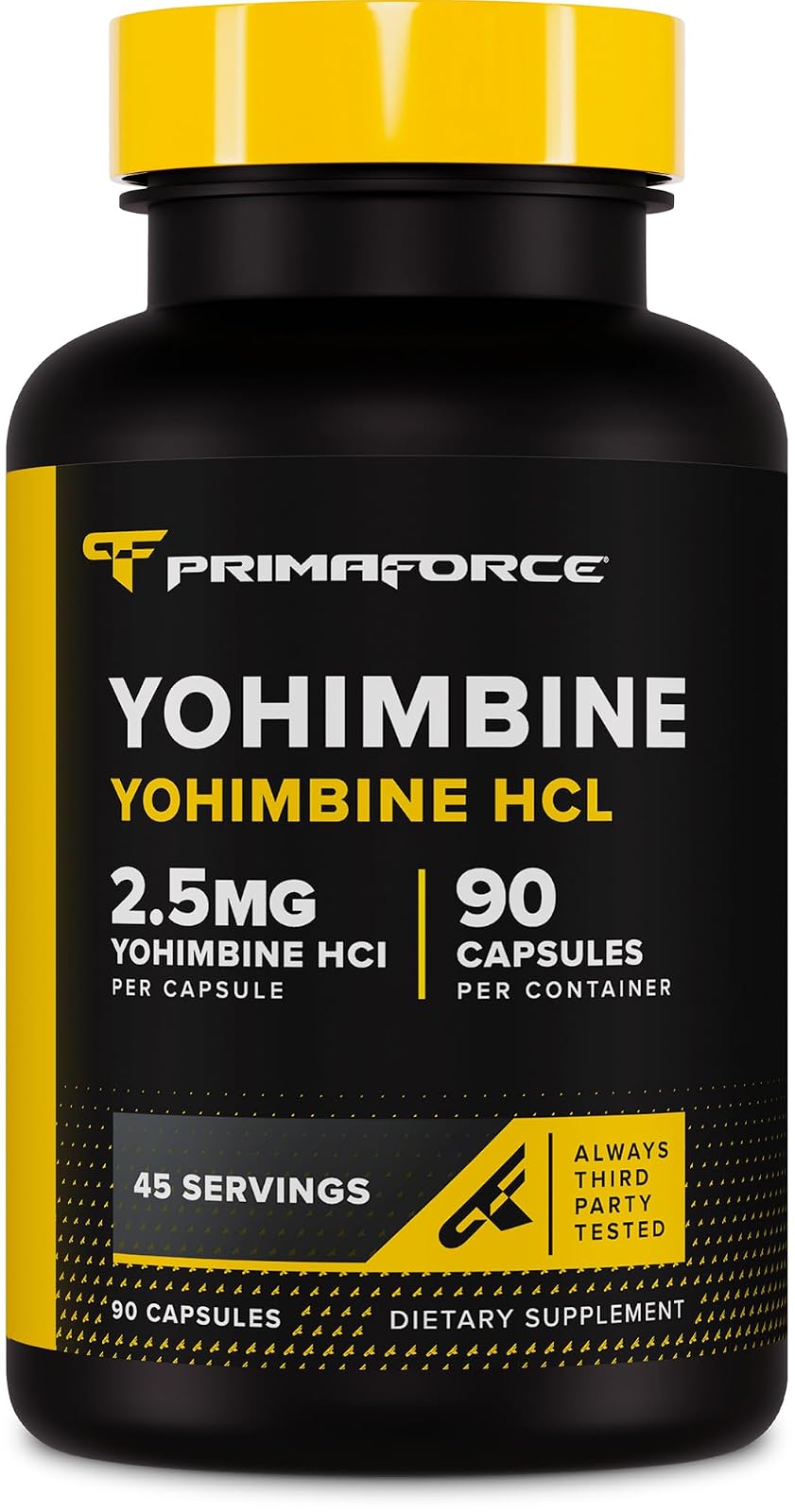 Primaforce Yohimbine HCl capsules for weight loss