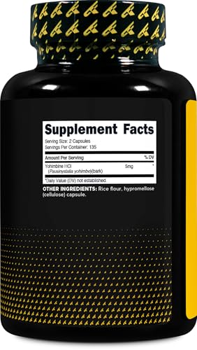 PrimaForce Yohimbine HCl for improved libido