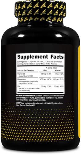 Primaforce ZMA supports testosterone levels