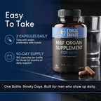 primal beef organ supplement capsules