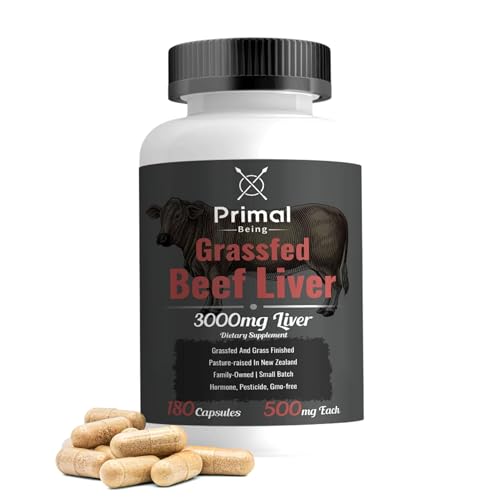 Primal Being grassfed beef liver capsules