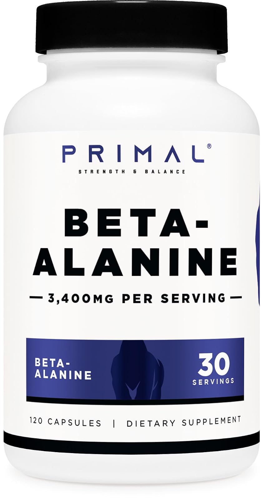 Primal Beta-Alanine pre-workout capsules