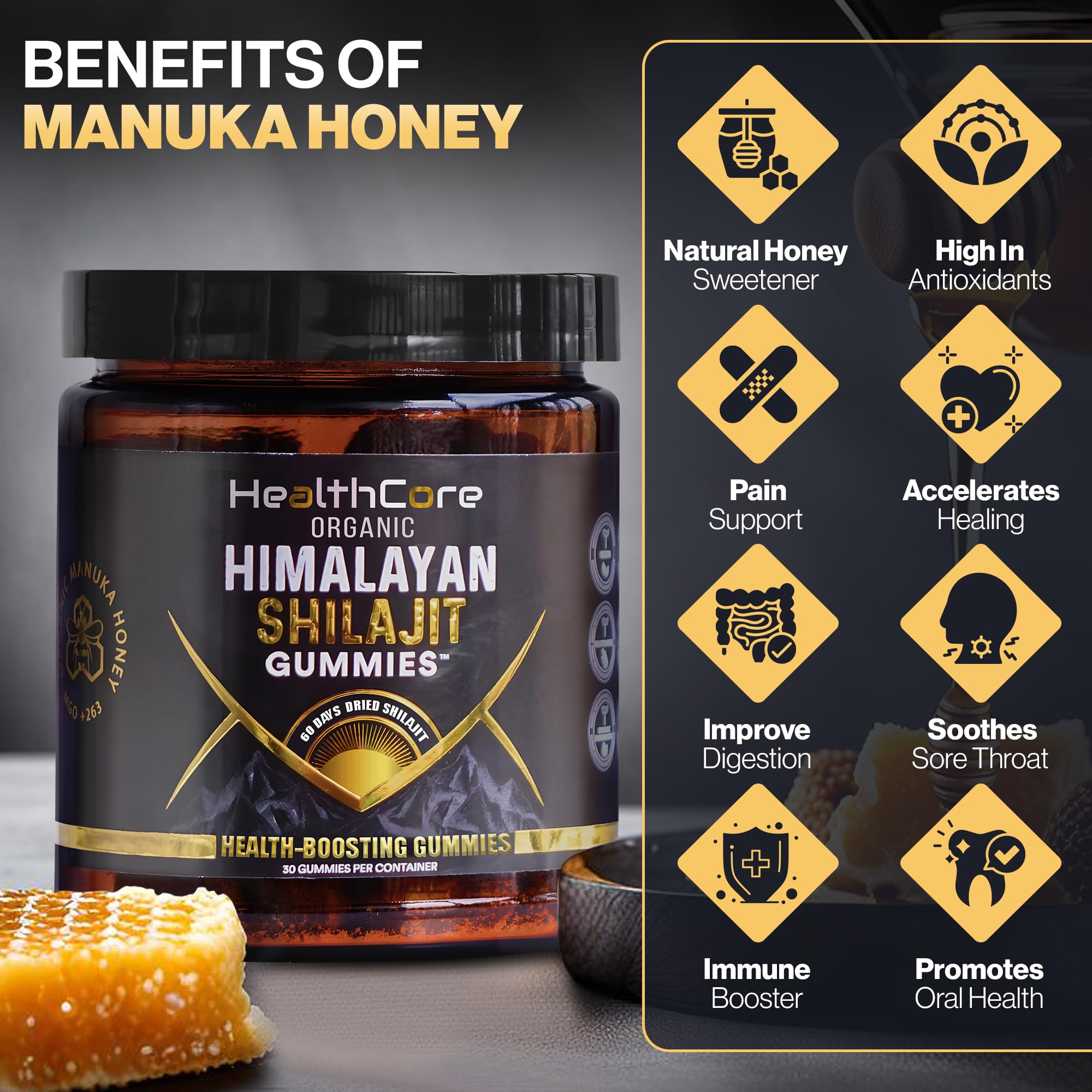 primal compound shilajit gummy features