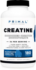 Primal creatine monohydrate capsules