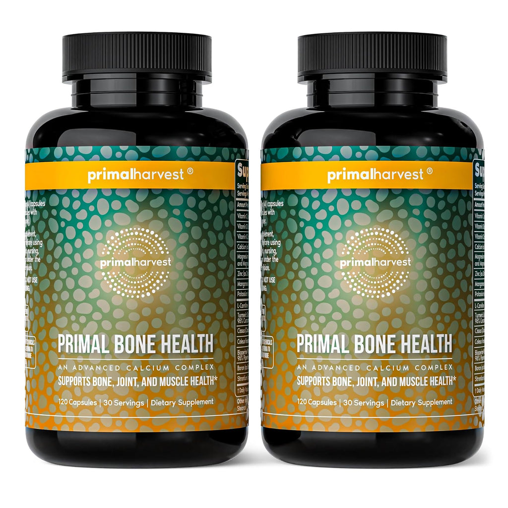 Primal Harvest calcium supplement capsules