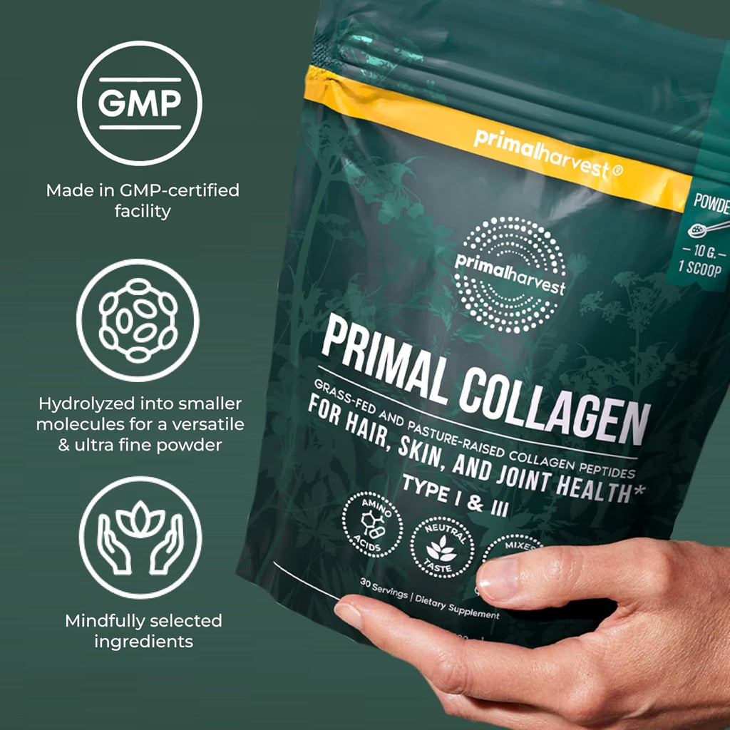 Primal Harvest collagen for hair growth
