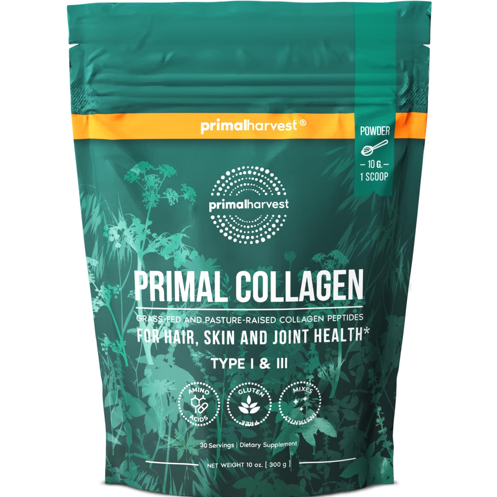 Primal Harvest collagen powder benefits