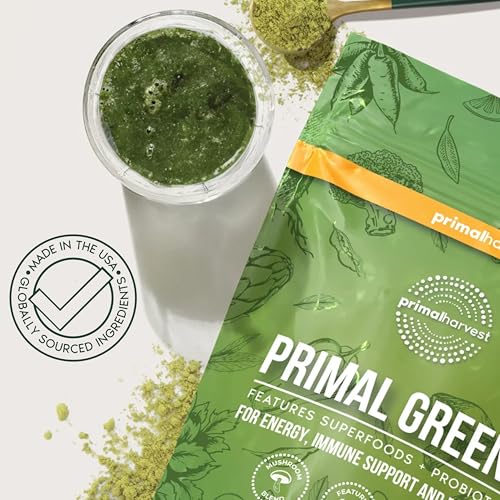 Primal Harvest greens for immune support