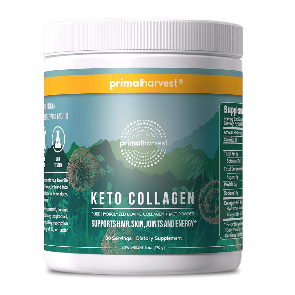 Primal Harvest keto collagen powder