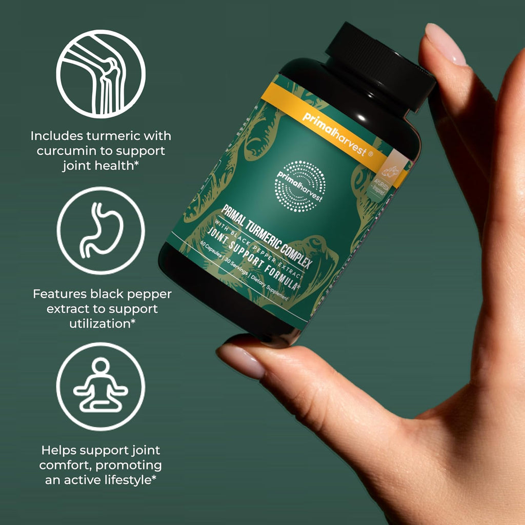 Primal Harvest turmeric benefits