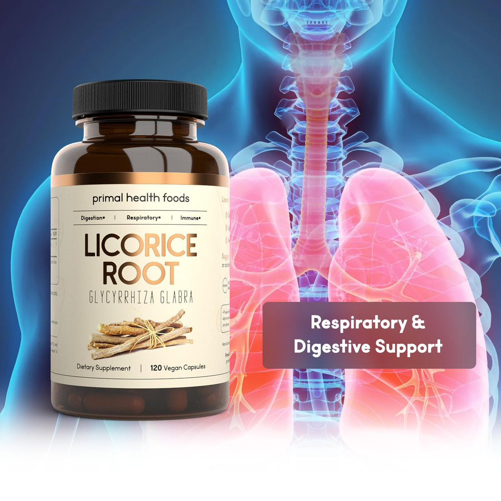 Primal Health Foods licorice root capsules