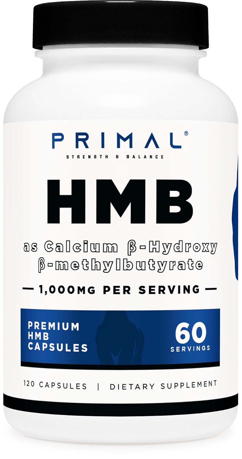 Primal HMB 1000 mg capsules