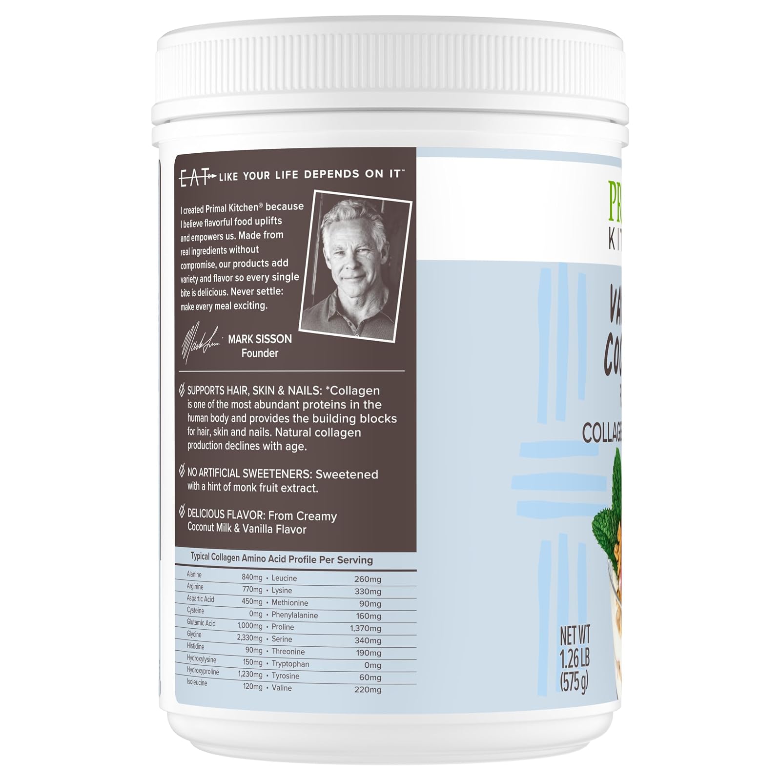 Primal Kitchen collagen fuel powder