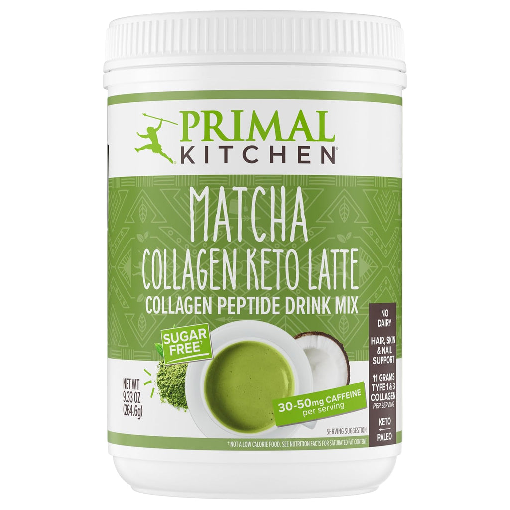 Primal Kitchen matcha collagen latte