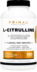 Primal L-Citrulline 1500 mg capsules