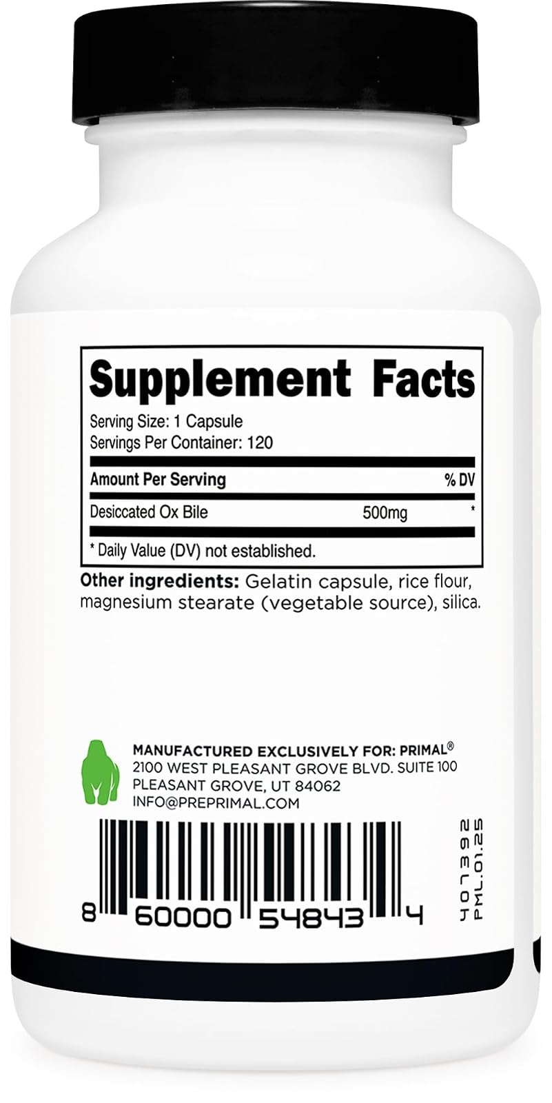 Primal multivitamin for men’s wellness