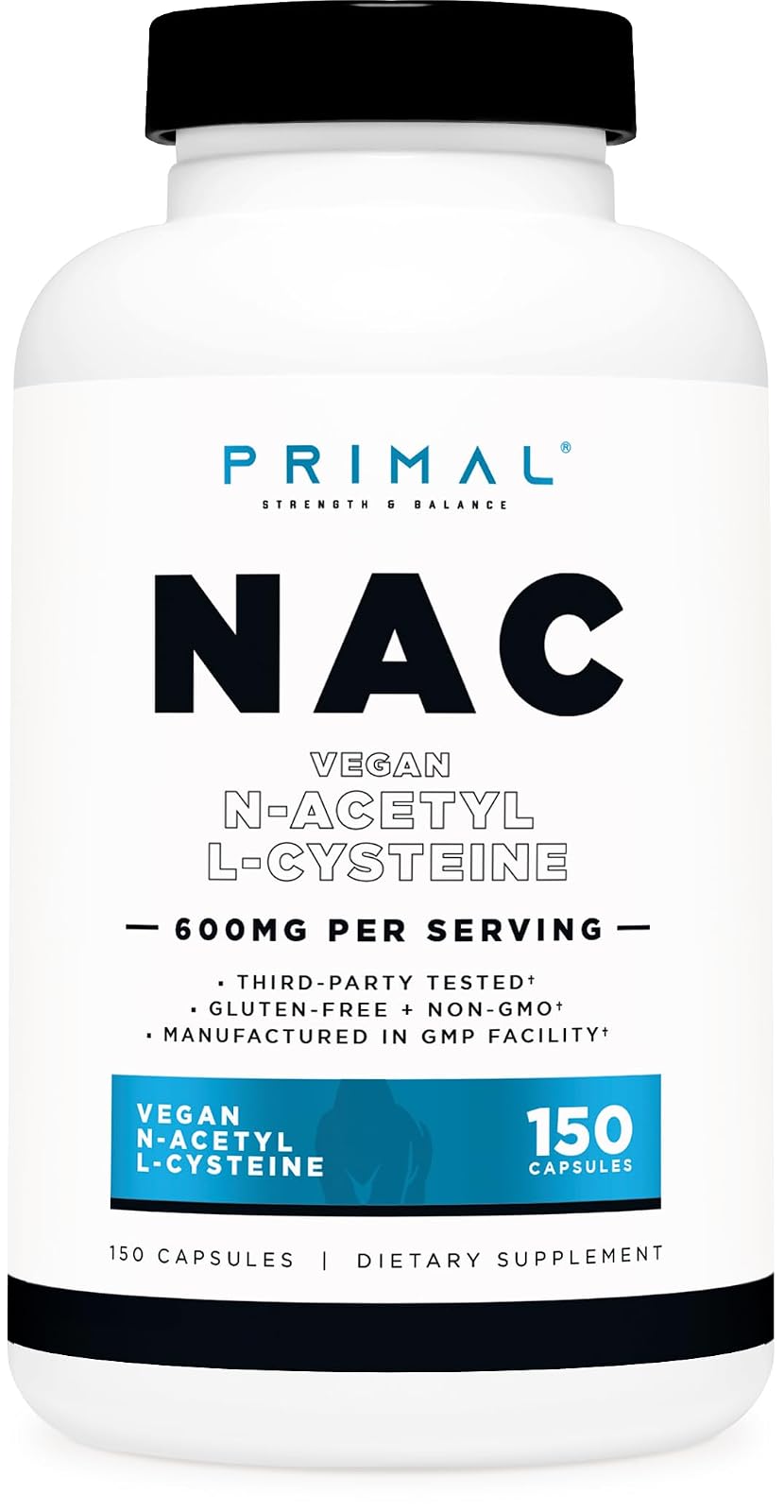 Primal N-Acetyl L-Cysteine capsules