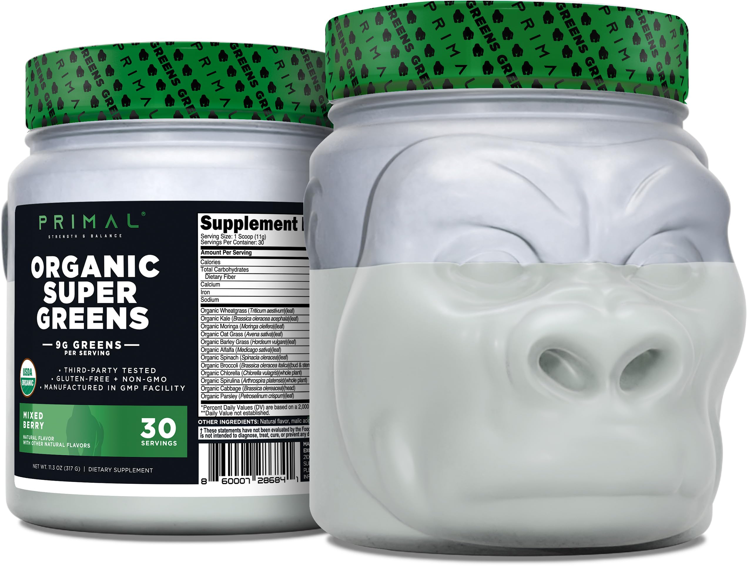 Primal Organic Super Greens benefits