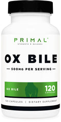 Primal Ox Bile gluten-free capsules