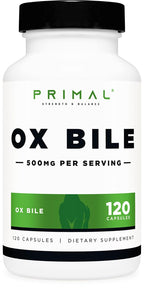 Primal Ox Bile multivitamins for energy