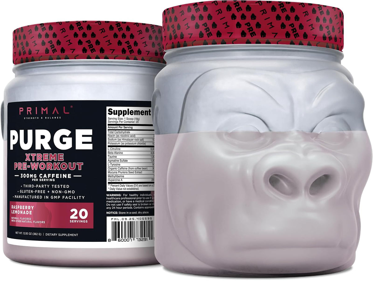 Primal Purge pre-workout powder